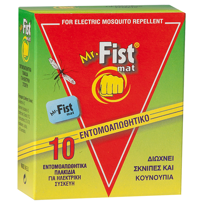 Mr.Fist Mat Εντομοαπωθητικά πλακίδια